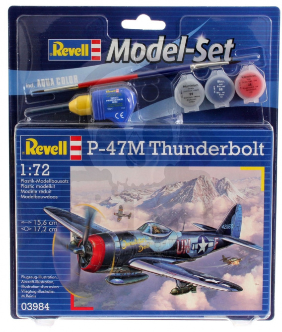 Battle-Models > Revell 63984 Model Set P-47 M Thunderbolt 1:72
